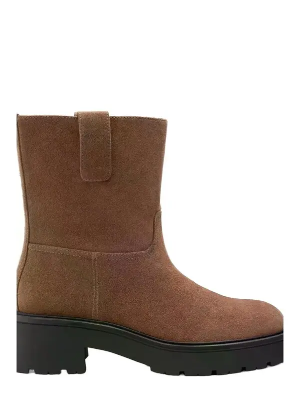 STUART WEITZMAN Ren Lug-sole Ankle Boots - Brown