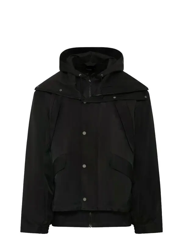 EGONLAB Hooded Track Jacket - Black