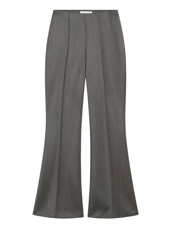 THE FRANKIE SHOP Dessa Flared Trousers - Grey
