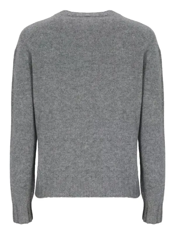 OLIVER LATTUGHI Crew-neck Sweater - Grey