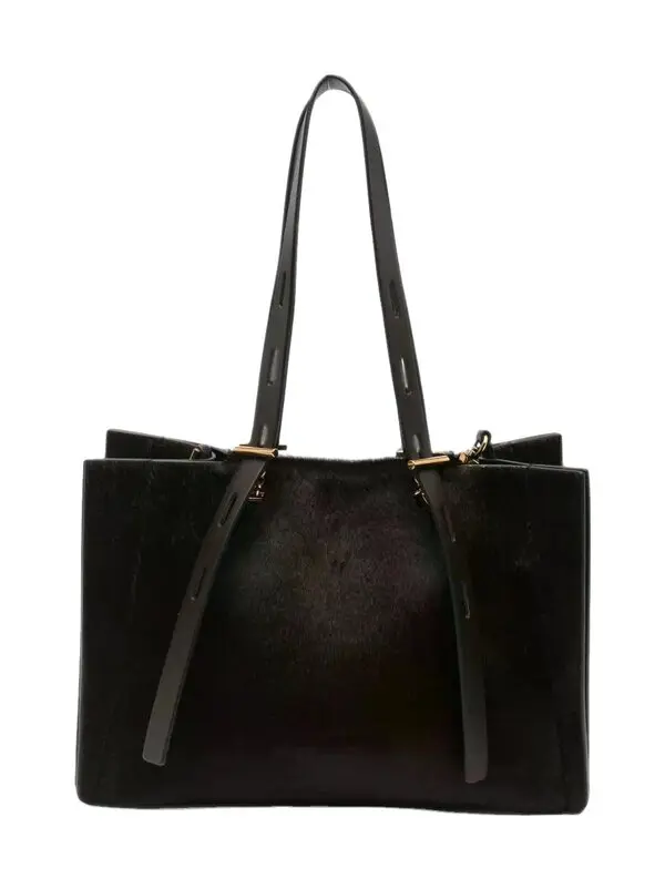MINOBOSSI Paulina Calf-hair Tote Bag - Brown