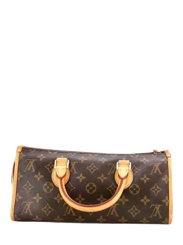 LOUIS VUITTON Popincourt Handle Bag Monogram Canvas Satchel - Brown