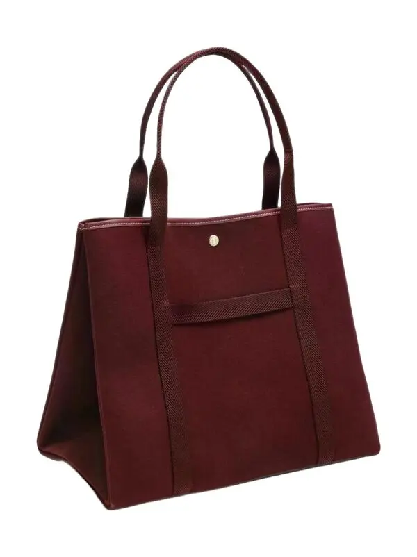 Rue De Verneuil Large Traversée Flannel Tote Bag - Red