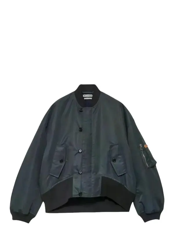 JW Anderson Button-up Bomber Jacket - Grey