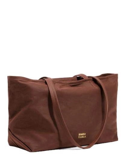 Bimba Y Lola Medium Coated Shopper Bag - Rust