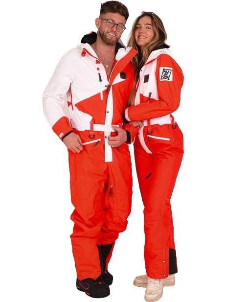 OOSC Stardust Ski Suit - Red