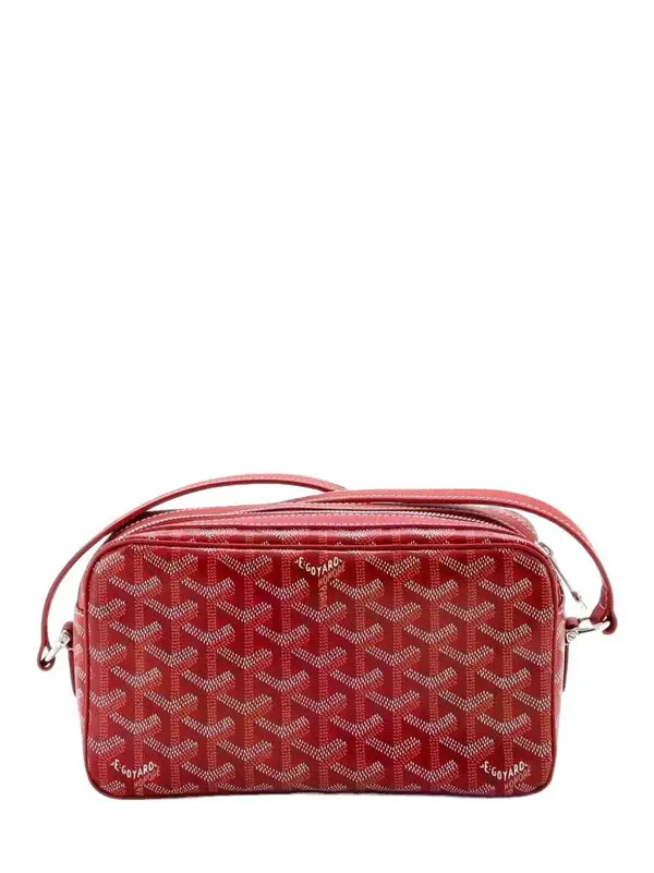Goyard Cap Vert Bag Coated Canvas Crossbody Bag - Red