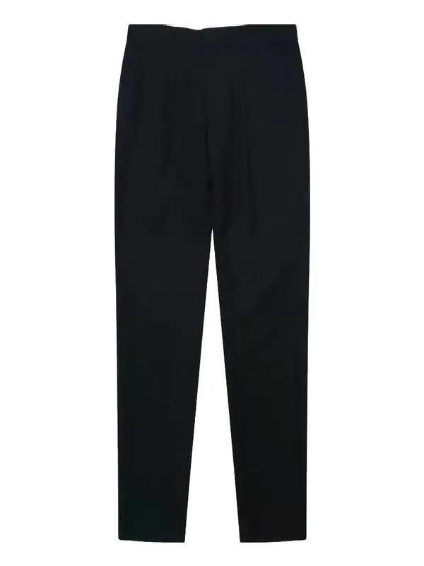 Comme Des Garçons Pleated Trousers - Blue