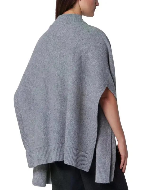 Source Unknown Noa Wool Cape-style Sweater - Grey