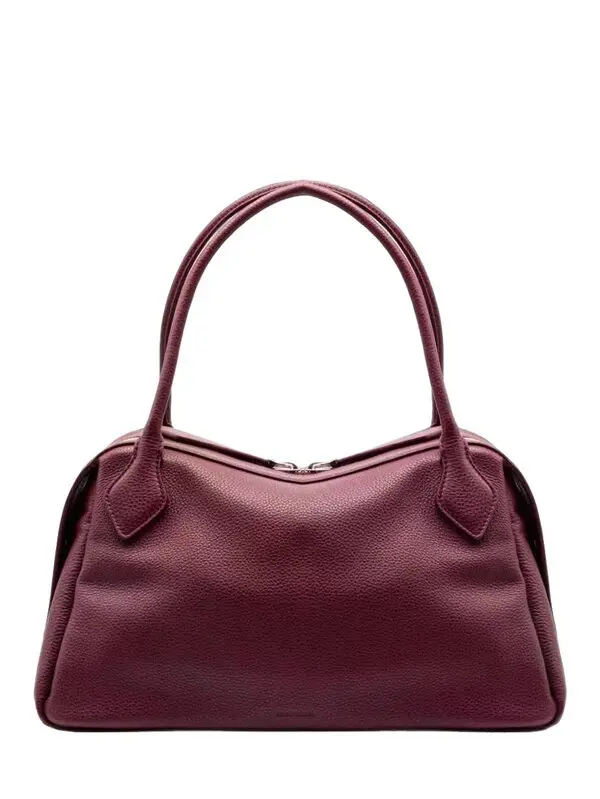 MINOBOSSI Medium Adele Leather Tote Bag - Red