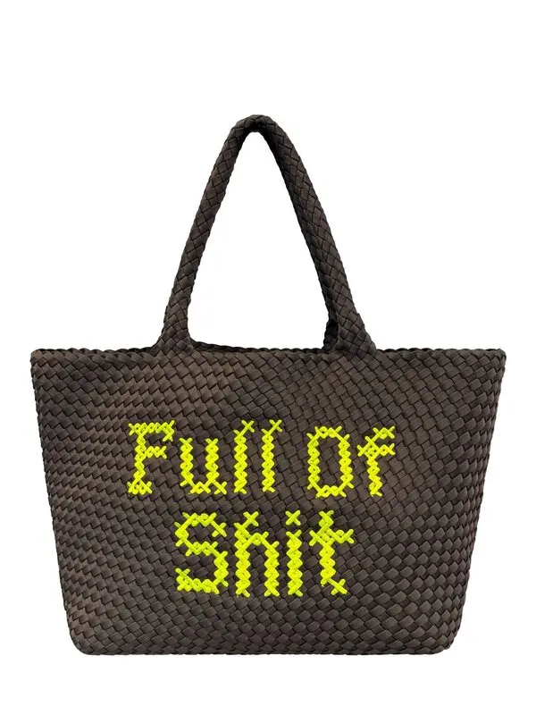 LILLY LOVES Full Of Shit Handbag - Grey