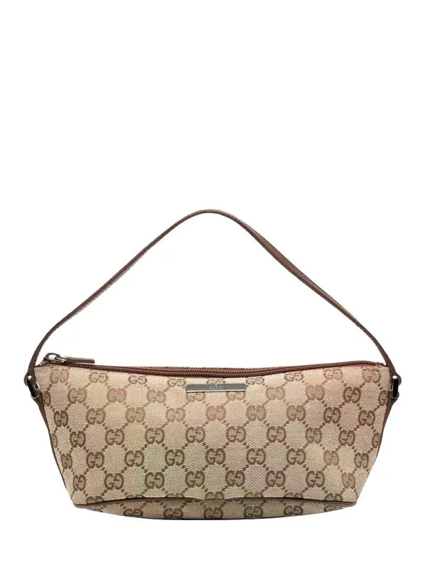 Gucci 2000-2015 Gg Canvas Boat Shoulder Bag - Neutrals