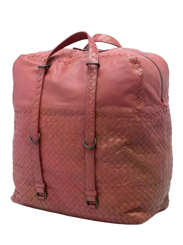 Bottega Veneta 2012-2026 Nappa Intrecciato Handbag - Pink