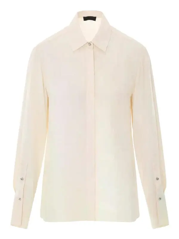 Liu Jo Crepe De Chine Shirt - Neutrals