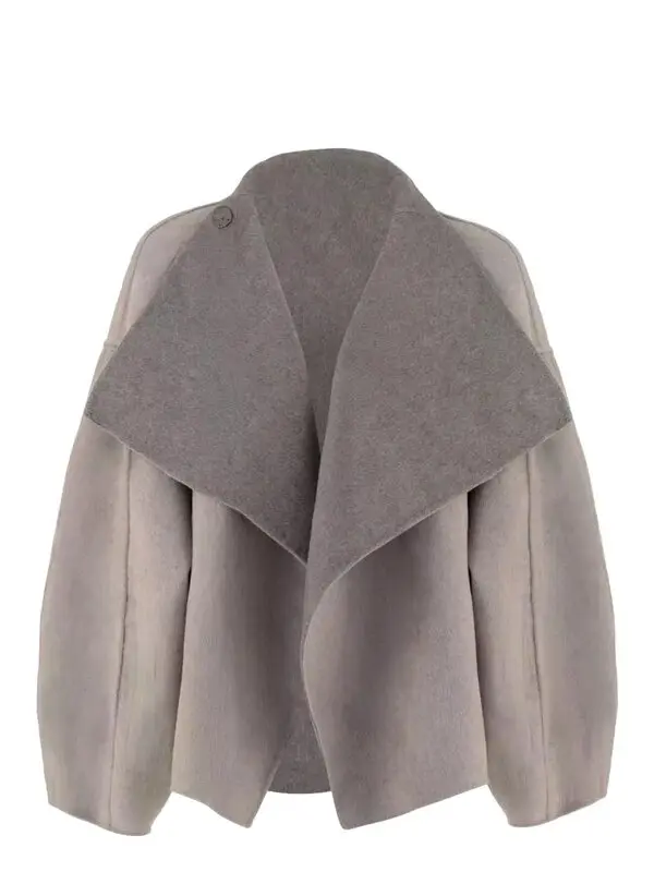 THE FRANKIE SHOP Onelle Reversible Belted Coat - Neutrals