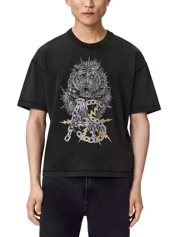 ALLSAINTS Graphic-print T-shirt - Black
