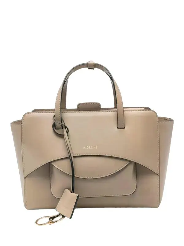 HIDESINS Fl12 Premiere Leather Shoulder Bag - Neutrals