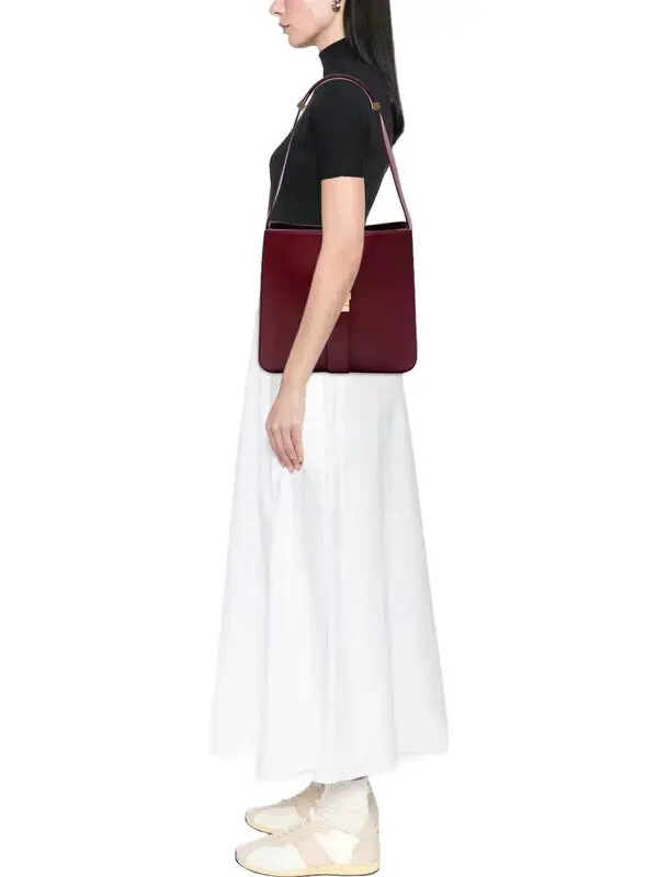Bottega Veneta 2012-2026 Nappa Marie Shoulder Bag - Red