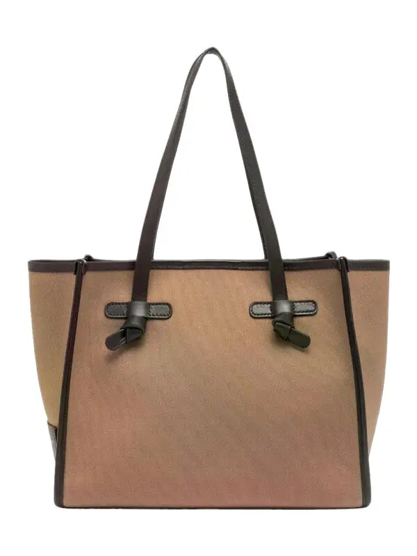 MARCELLA CLUB Marcella Leather-trim Tote Bag - Neutrals