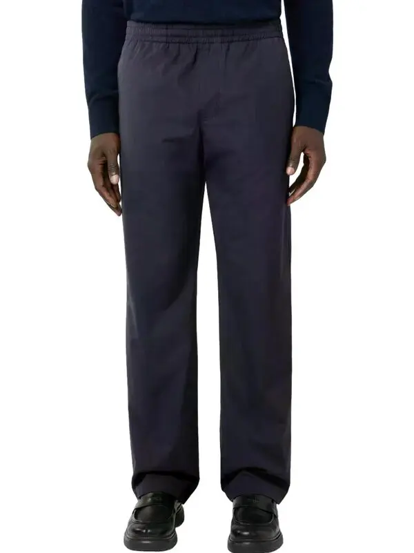 TOD'S Pants In Technical Cotton With Drawstring - Blue
