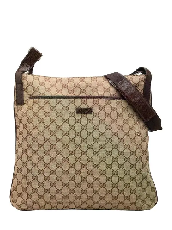 Gucci 2000-2015 Gg Canvas Crossbody Bag - Neutrals