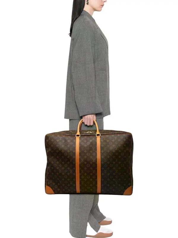 LOUIS VUITTON 1997 Monogram Sirius 65 Travel Bag - Brown