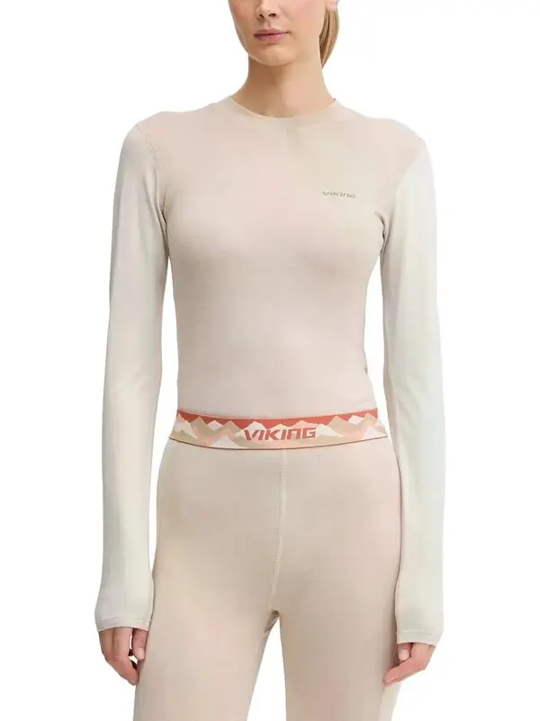 VIKING Novena Logo-print Base Layer Set - Neutrals