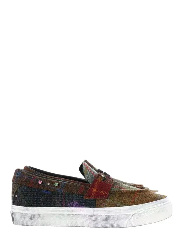 VANS Premium 53 Harris Tweed Loafers - Brown
