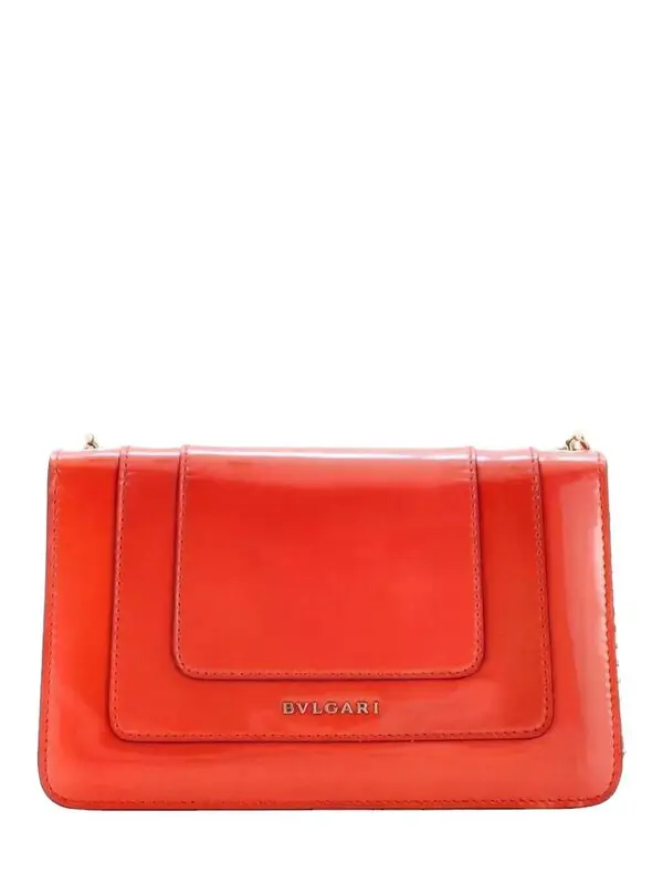 BVLGARI Serpenti Forever Leather Small Shoulder Bag - Metallic