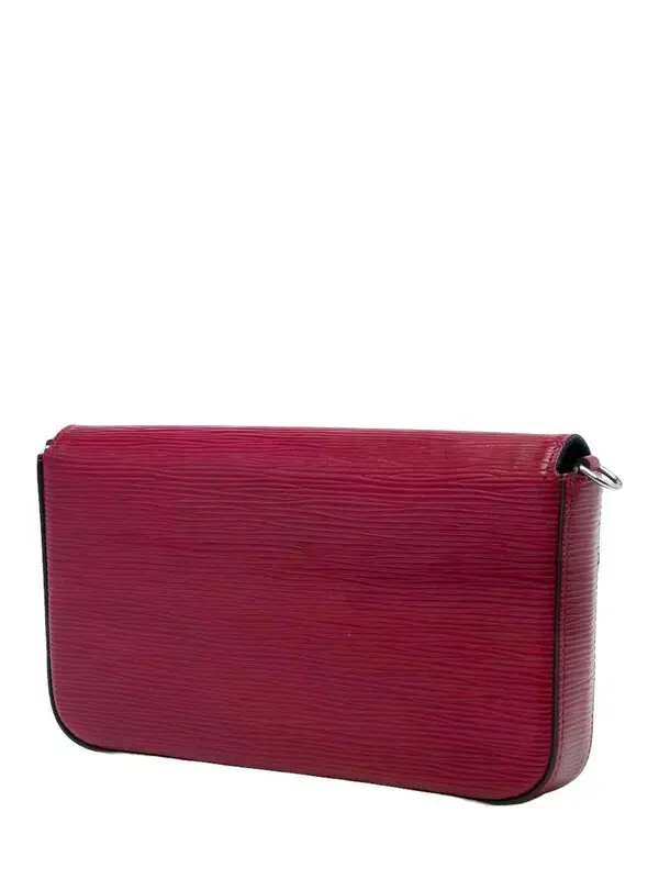 LOUIS VUITTON 2019 Epi Pochette Felicie Crossbody Bag - Red