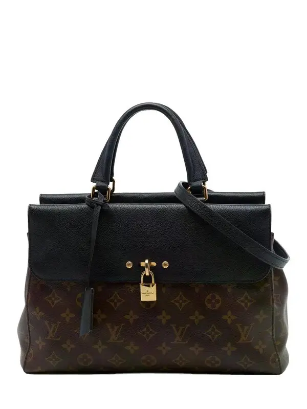 LOUIS VUITTON 2017 Monogram Venus Satchel - Brown
