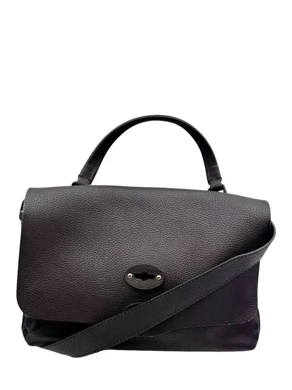 ZANELLATO Postina Leather Tote Bag - Black