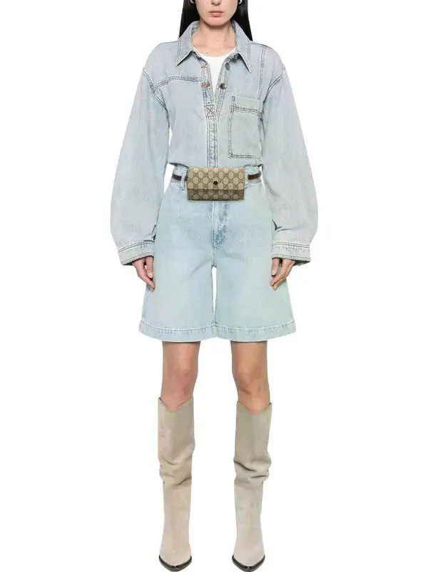 Gucci 2000-2015 Gg Supreme Belt Bag - Neutrals