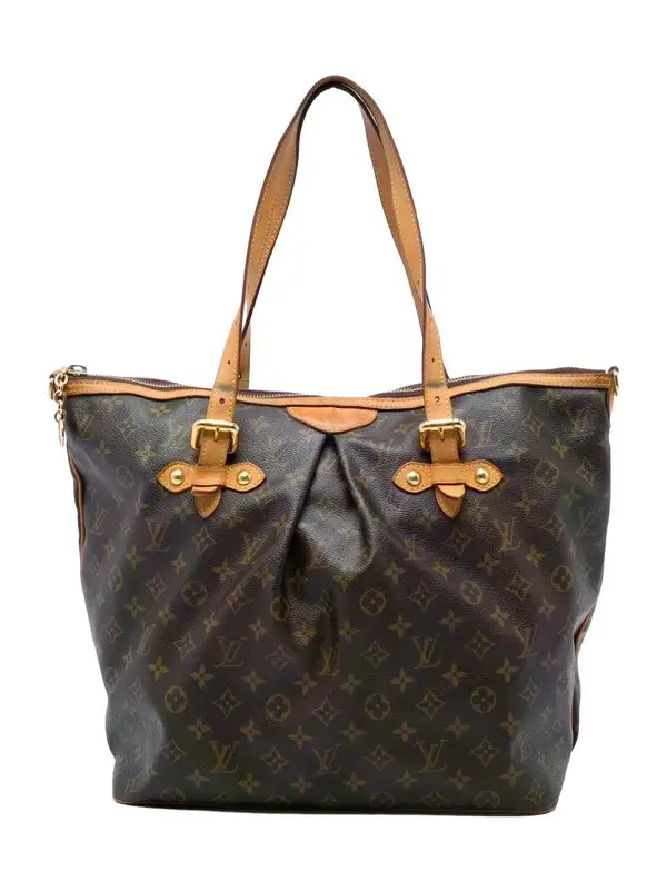 LOUIS VUITTON 2009 Monogram Palermo Gm Satchel - Brown