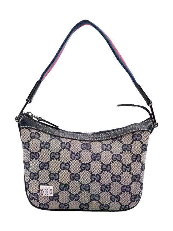 Gucci 2000-2015 Mini Gg Canvas Web Pop Handbag - Neutrals