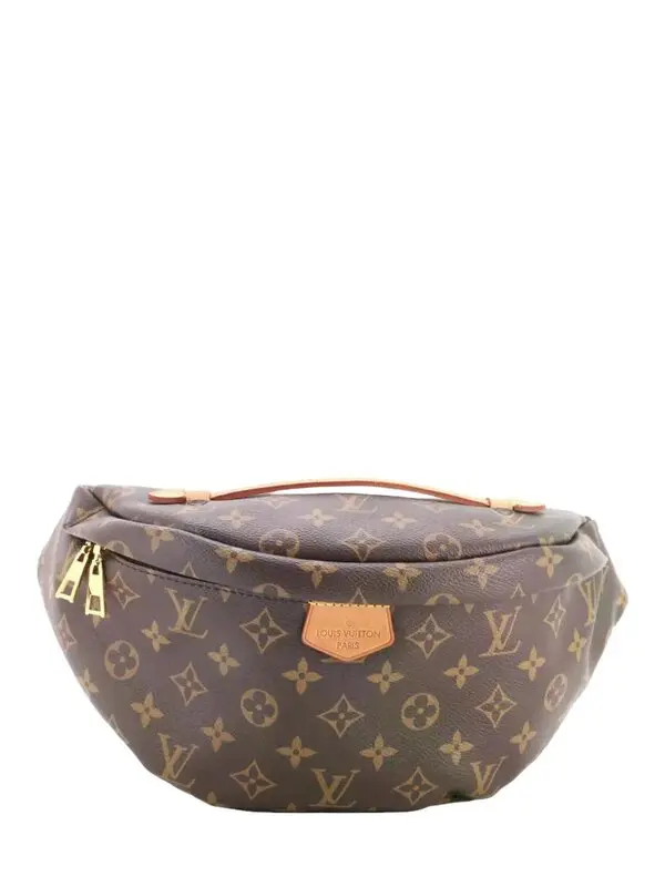 LOUIS VUITTON Bum Bag Monogram Canvas Belt Bag - Brown