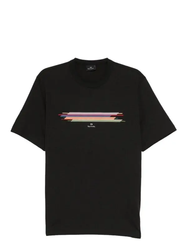 Paul Smith Graphic T-shirt - Black