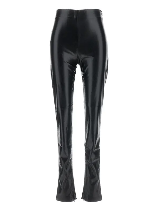 Andamane New Holla Zipped Leggings Faux Leather - Multicolor