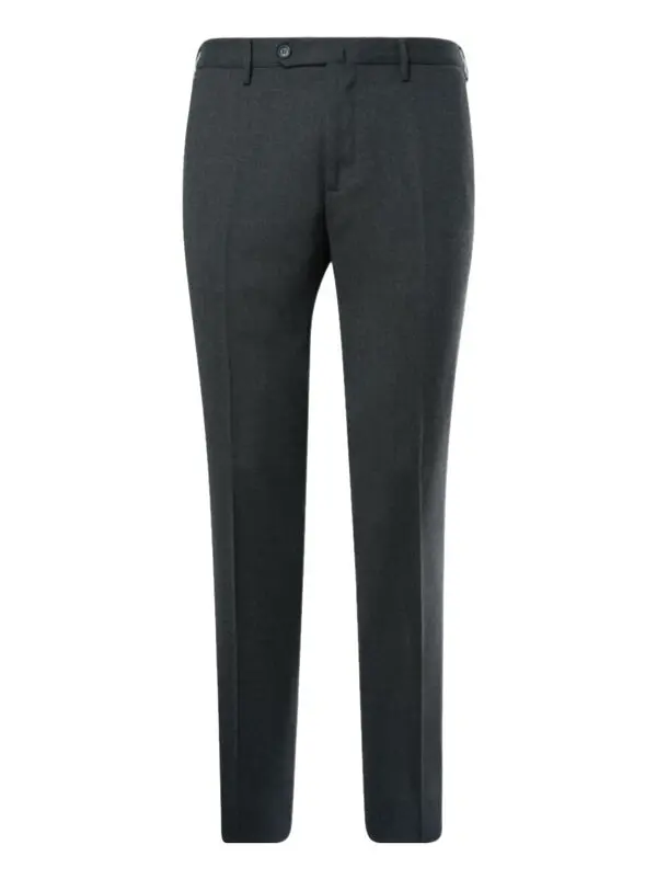 Incotex Tailored Wool-blend Pants - Grey