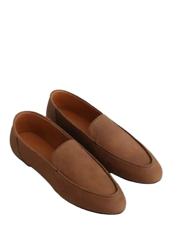 Auralee Horsehide Leather Loafers - Brown