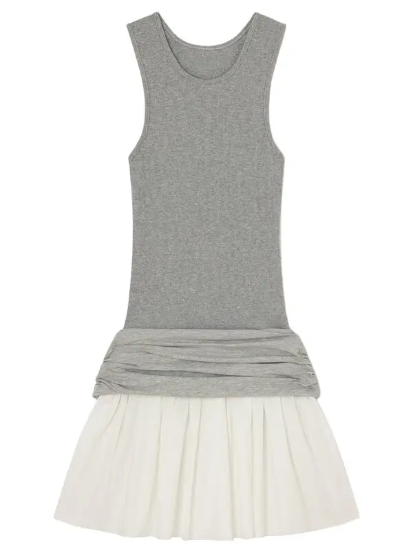 Gimaguas Chico Two-tone Tank Dress - Grey