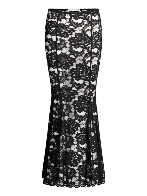 SCARLETT GASQUE Darcy Maxi Skirt - Black