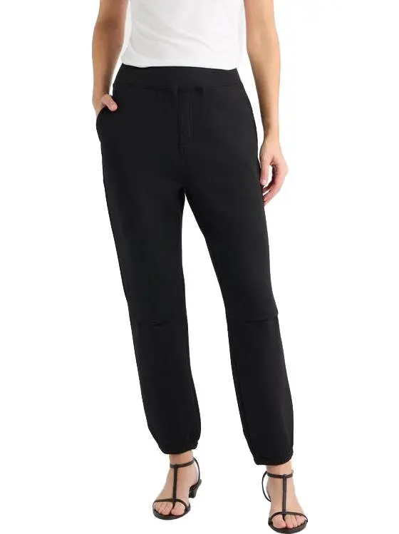 Hue Jetset Jersey Joggers - Black