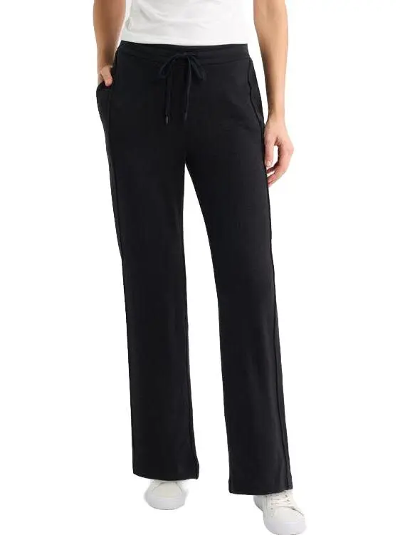 Hue Soft Jersey Track Pants - Black