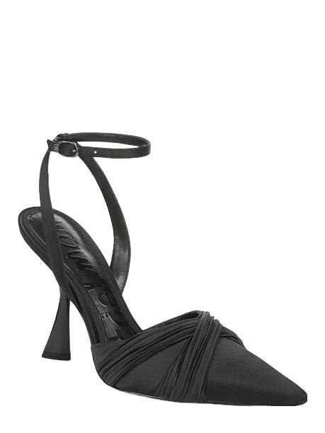 Sam Edelman Patrice Pointed Toe Ankle Strap Pump - Black