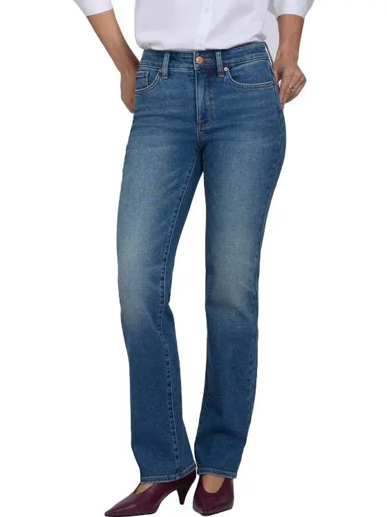 NYDJ Marilyn Straight Leg Jeans - Phlox