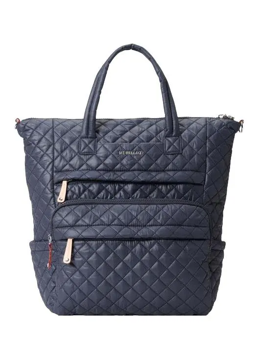 Mz Wallace Metro Utility Backpack - Navy