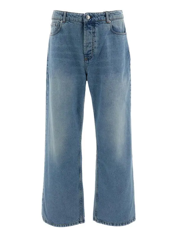AMI Paris Large Fit Jeans - Multicolor