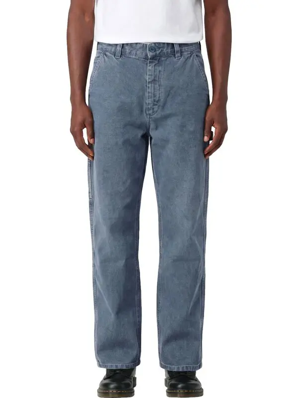 A.p.c. Dan Wide-leg Cotton Denim Jeans With Mid-rise Waist - Blue