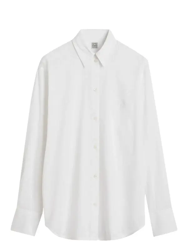 TOTEME Linen And Cotton Blend Shirt - Multicolor
